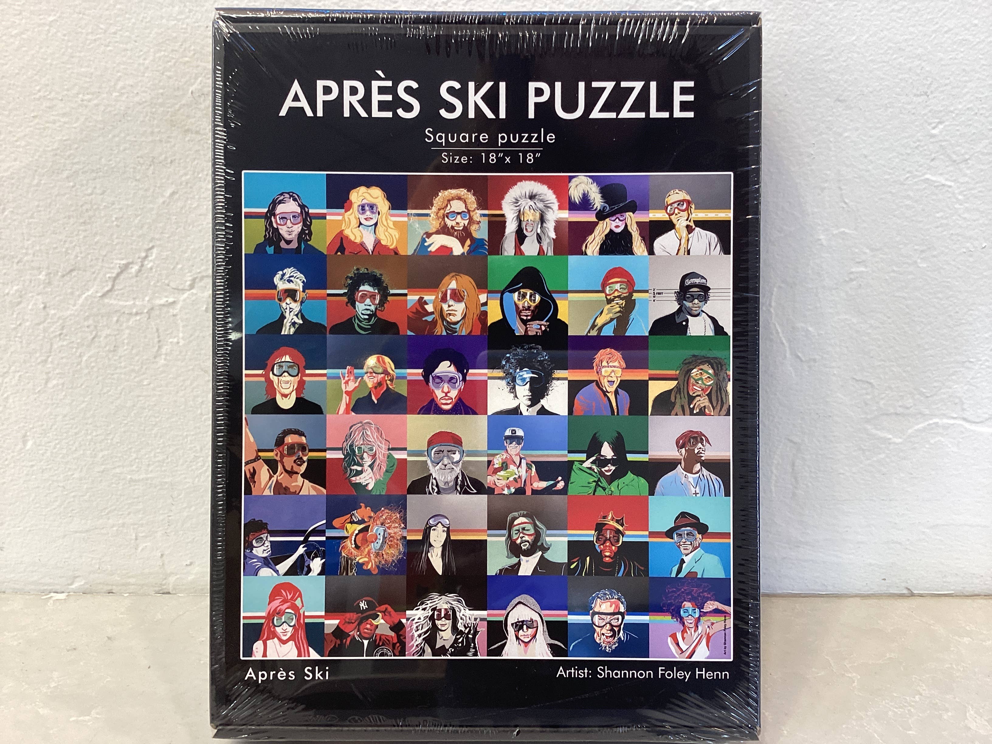 Uptripping (Shannon Foley Henn) - Apres Ski 500 pc Puzzle – Goodwynn's
